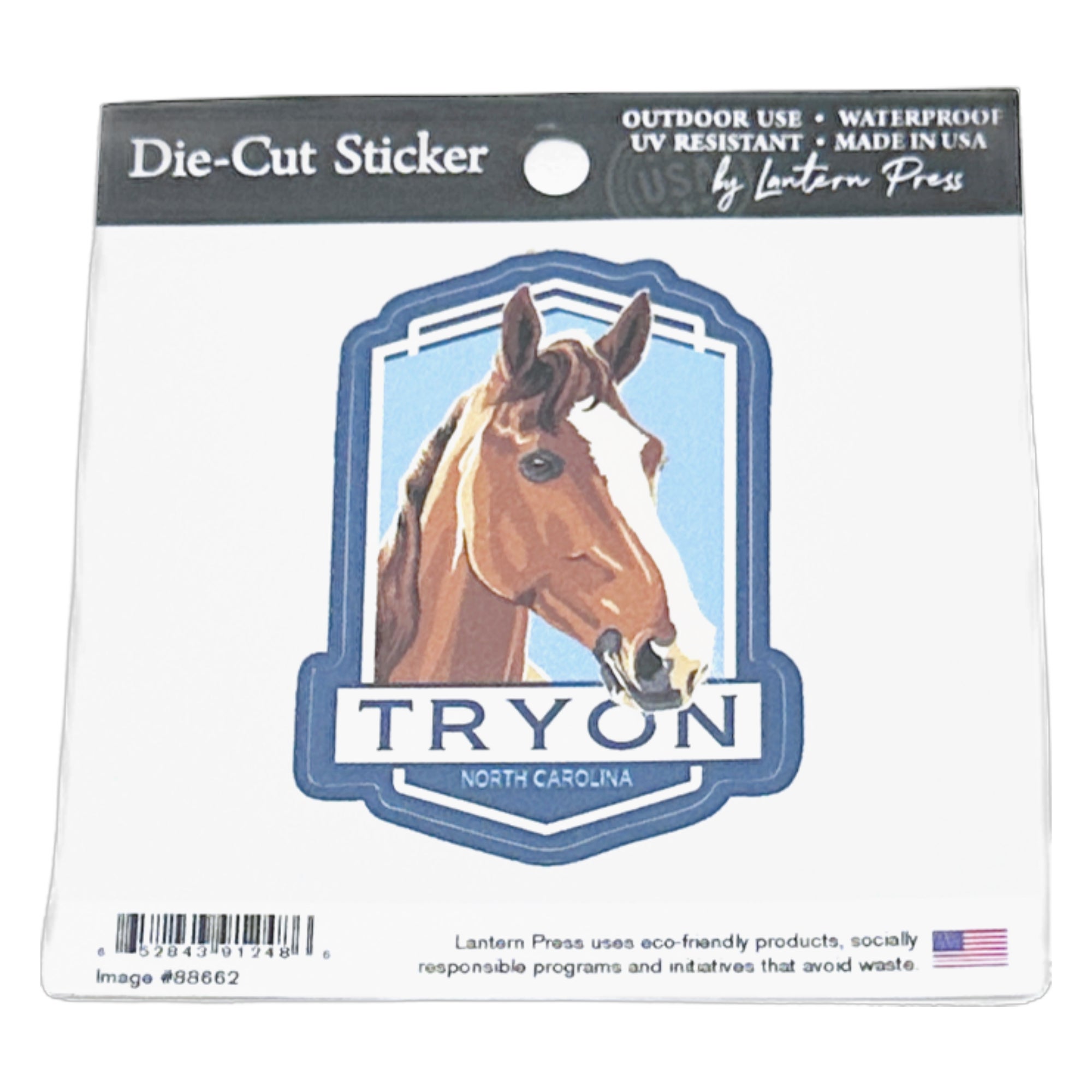 Tryon Horse Sticker | Wild Petunias